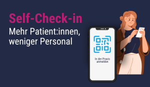 Self-Check-in am Praxisempfang